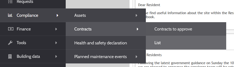 Adding a contract (New UI) – Dwellant Help Centre
