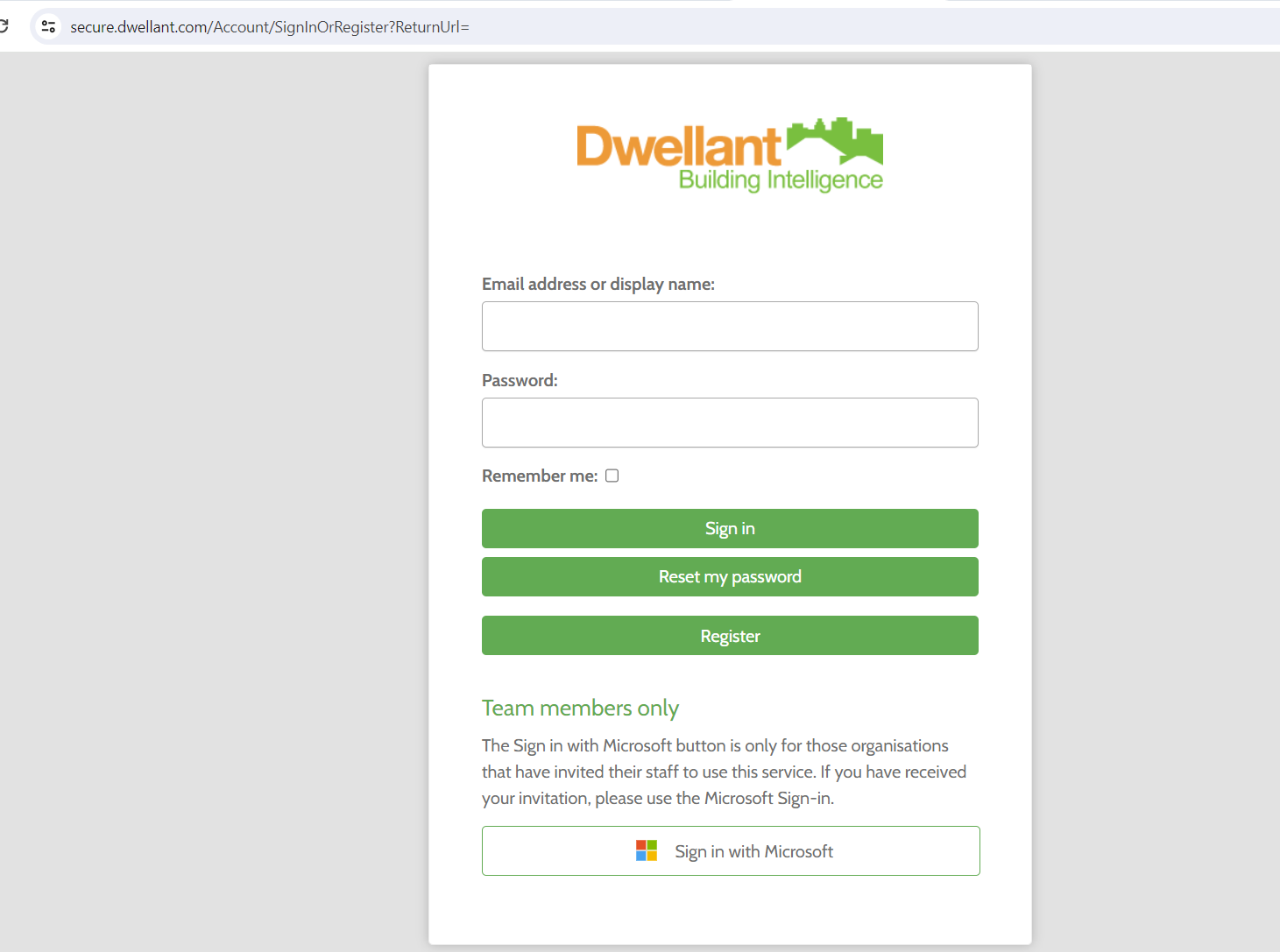 How do I reset my password? – Dwellant Help Centre