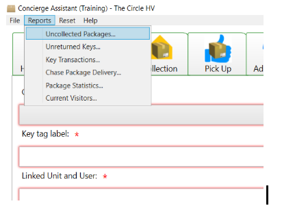 Menu features – Dwellant Help Centre